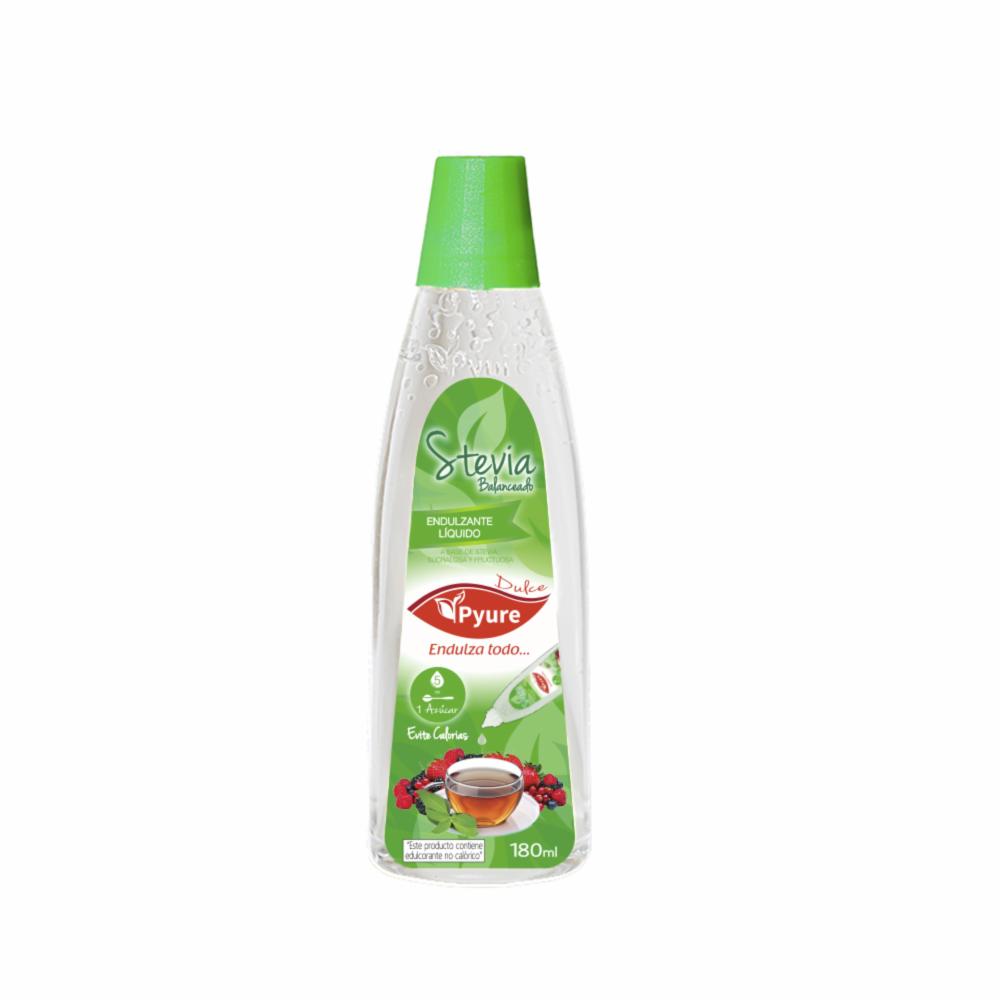Endulzante Stevia Fructosa Y Sucralosa PYURE 180 ml - Supermaxi