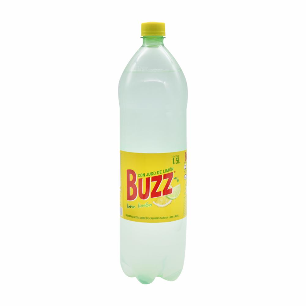 Bebida Gaseosa Sin Calorías Sabor A Lima Limón BUZZ 1500 Ml - Supermaxi
