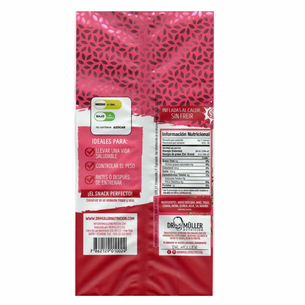 Galletas De Multicereal Sin Preservantes Sin Azúcar DR. MÜLLER 115 G ...