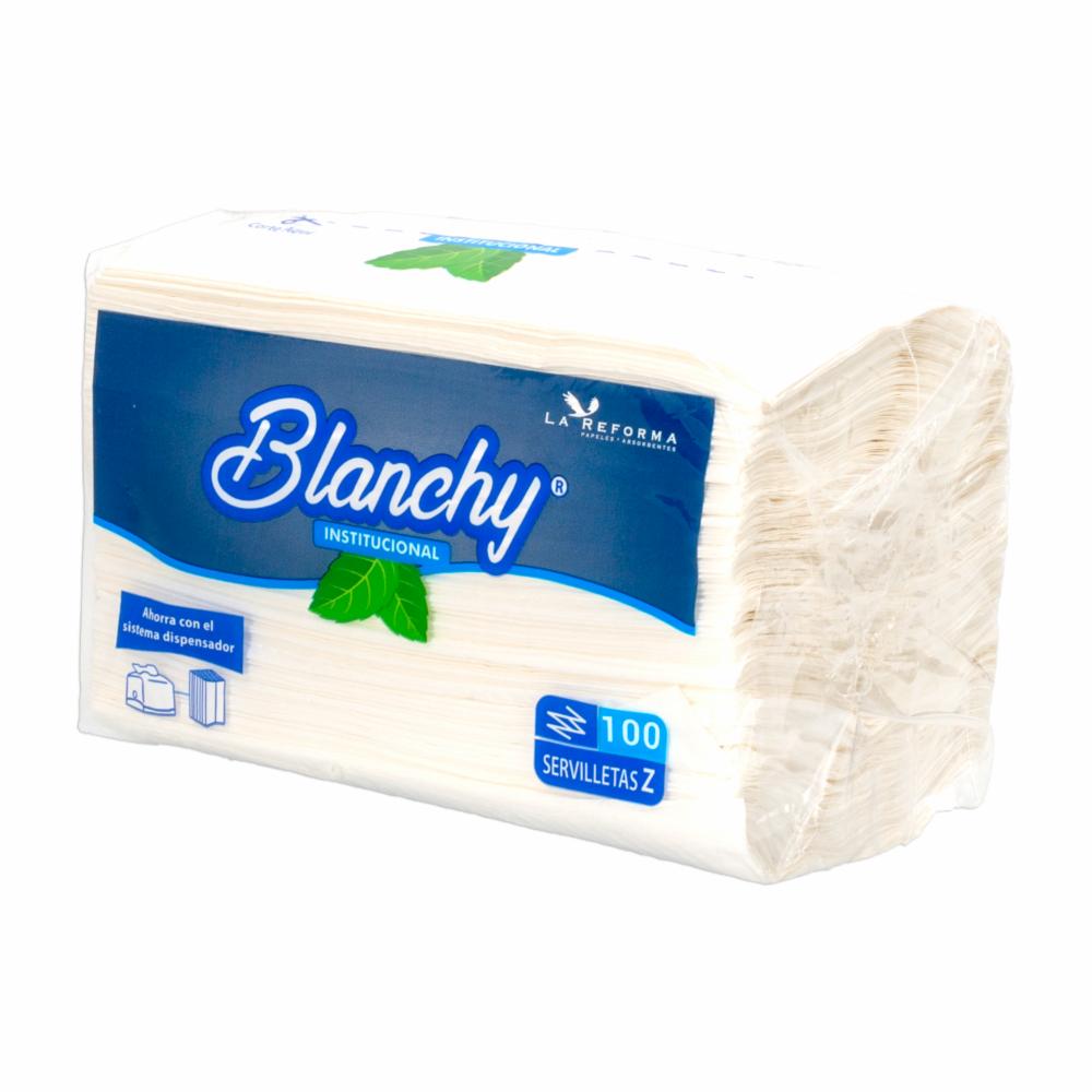 Servilletas De Manos Institucional En Forma De Z BLANCHY X 100 Uds ...