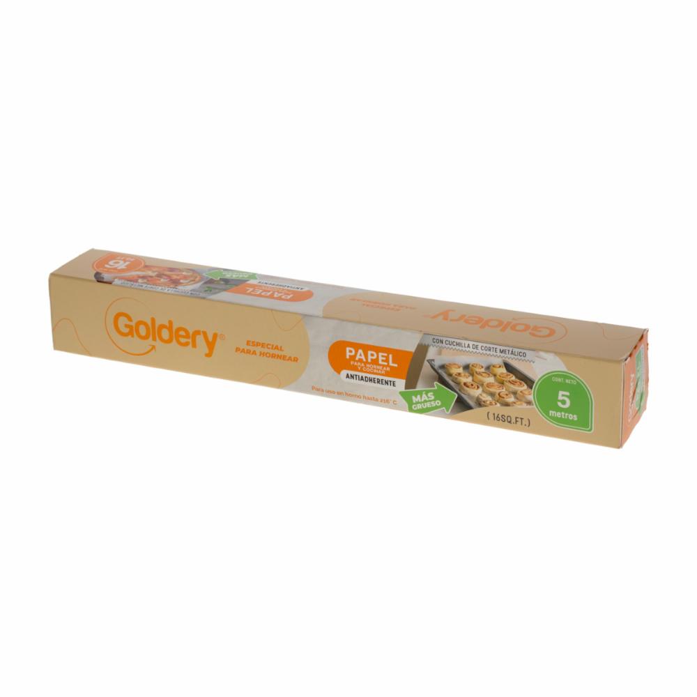Papel Para Horno / Cocina Extra Adherente GOLDERIE 5 M - Supermaxi