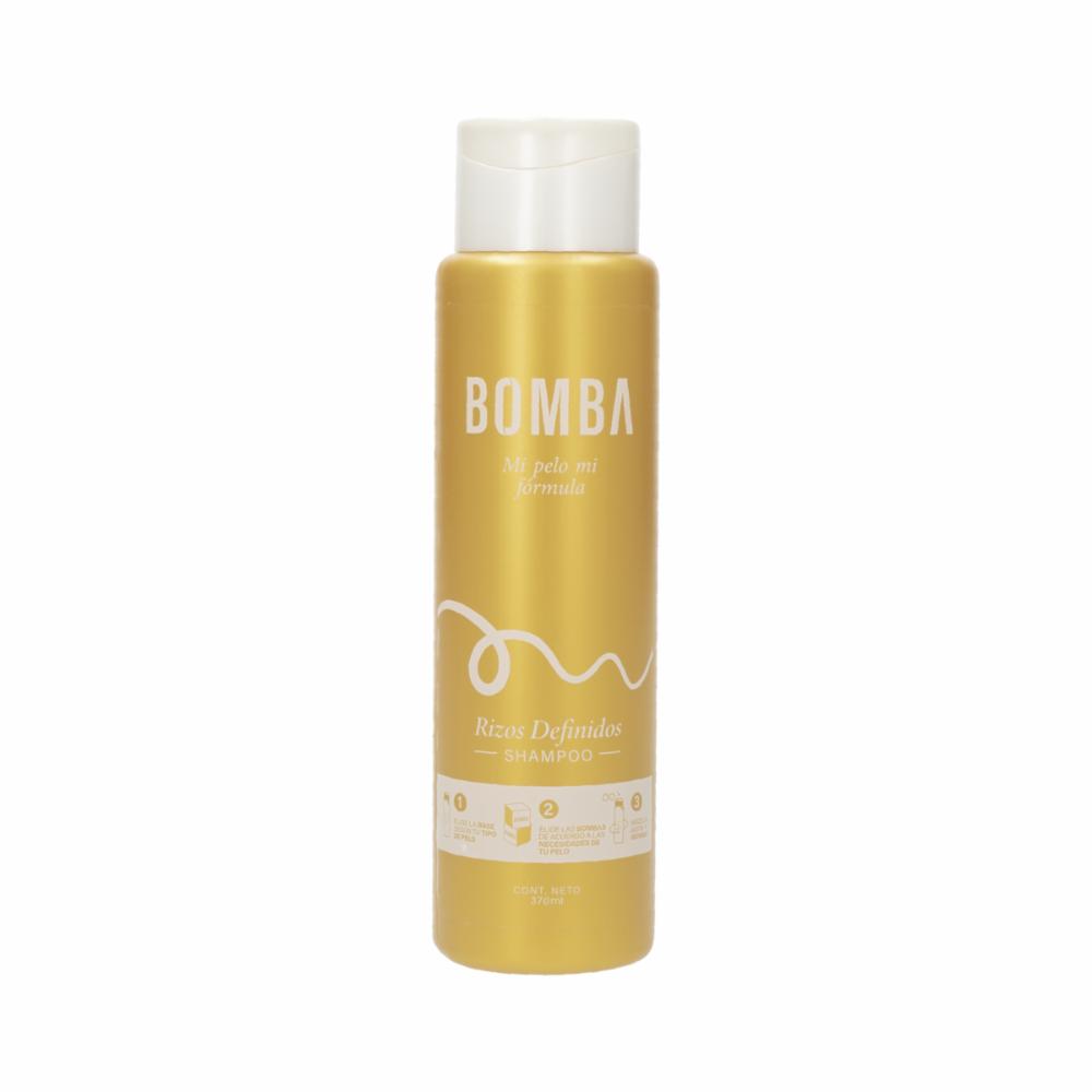 Shampoo Bomba Mix Rizos Definidos GOLDERY 370 Ml - Supermaxi