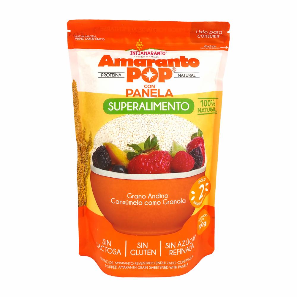 Grano De Amaranto Reventado Endulzado Cn Panela INTIAMARANTO 100 G ...
