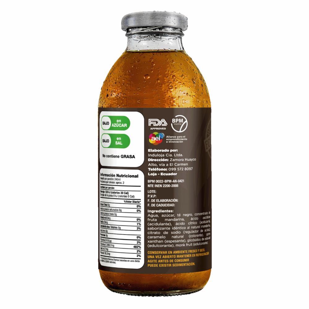 Bebida De Té Negro Sabor A Mandarina FORESTEA 475 Ml - Supermaxi
