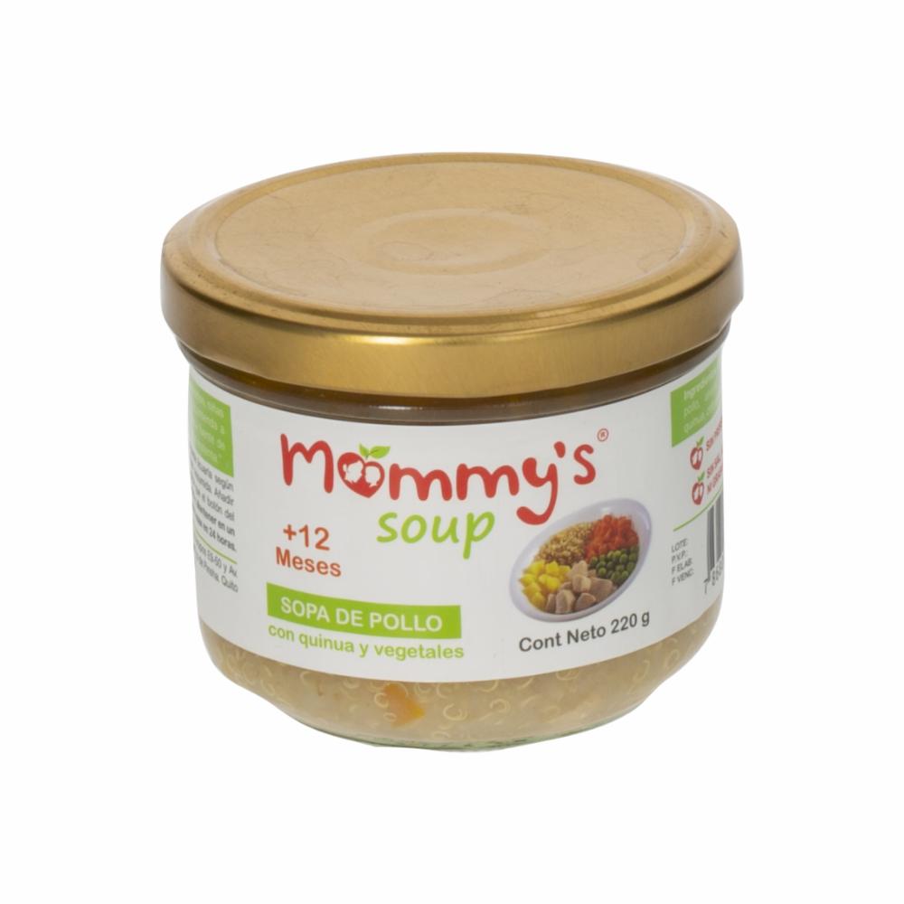 Compota De Pollo Con Quinua Y Vegetales MOMMYS 220 g - Supermaxi