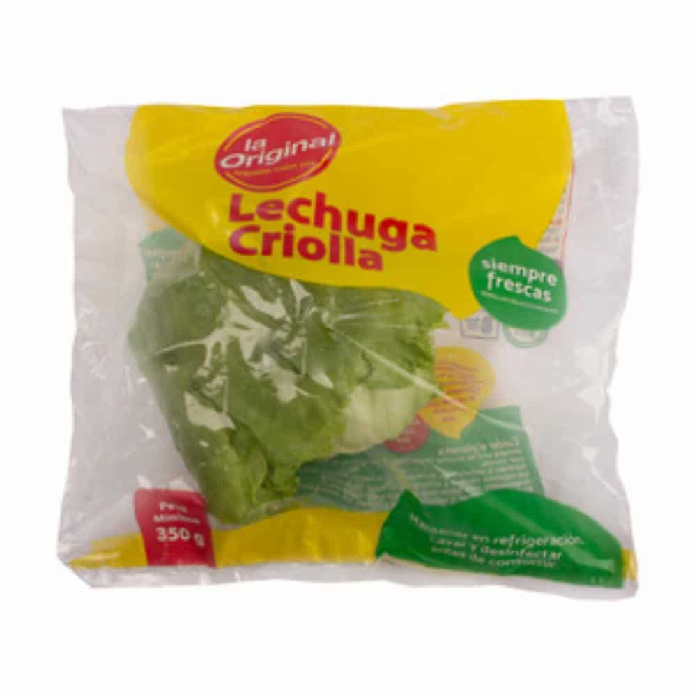 Lechuga Criolla LA ORIGINAL 350 a 700 G - Supermaxi