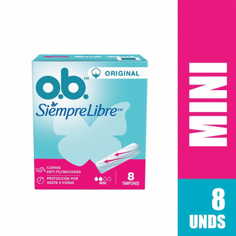 Tampón Original Mini OB 8 U - Supermaxi