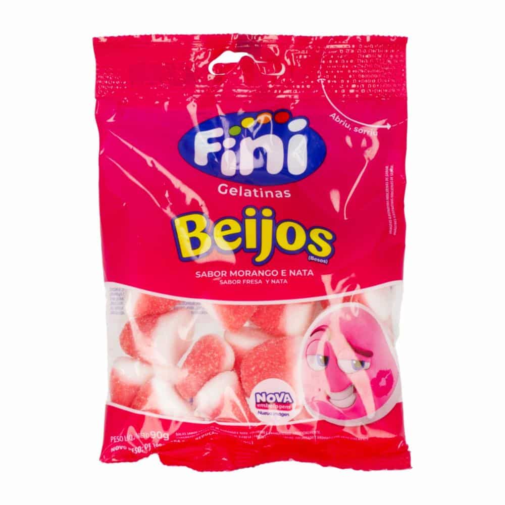 Gomas Besos Fresa FINI 90 g - Supermaxi