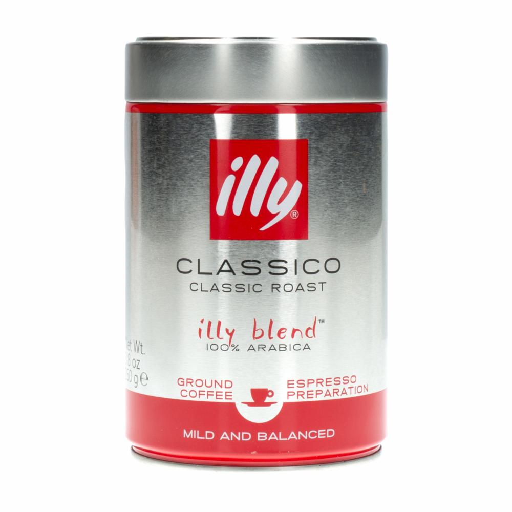 Café Molido Tostado Clásico 100 % Arábica Suave Y Equilibrado ILLY 250 G - Supermaxi