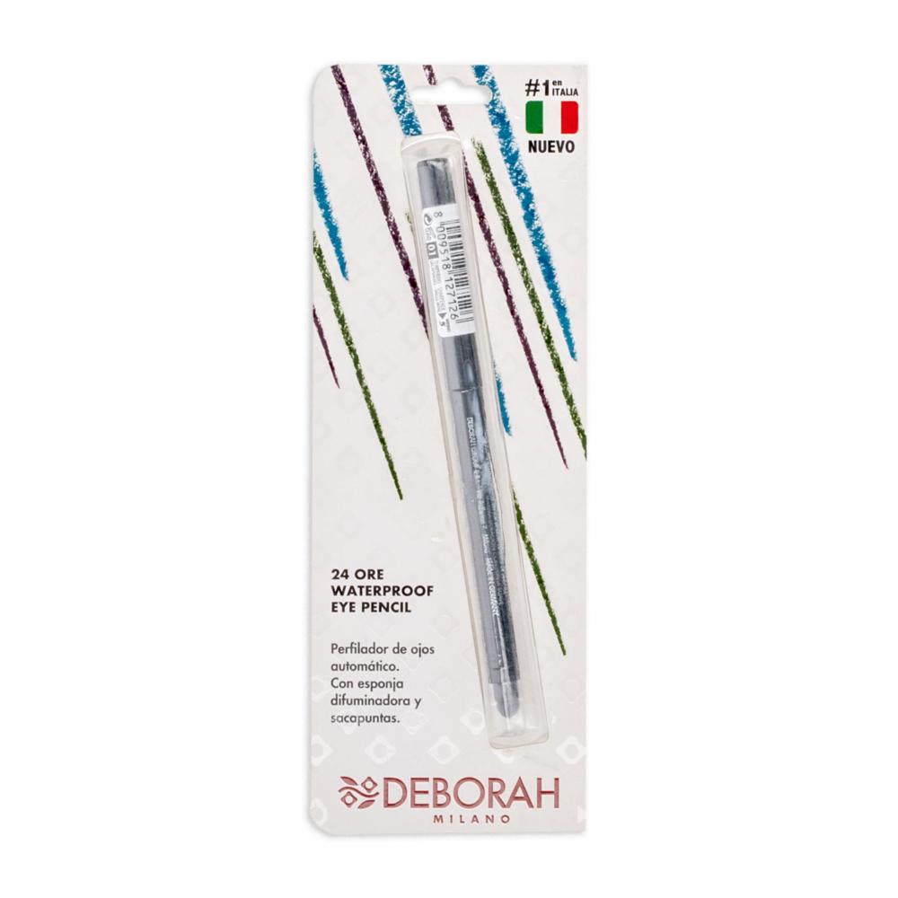 Delineador De Ojos Automático 24 Ore Waterproof Negro 01 DEBORAH 0,5 G ...