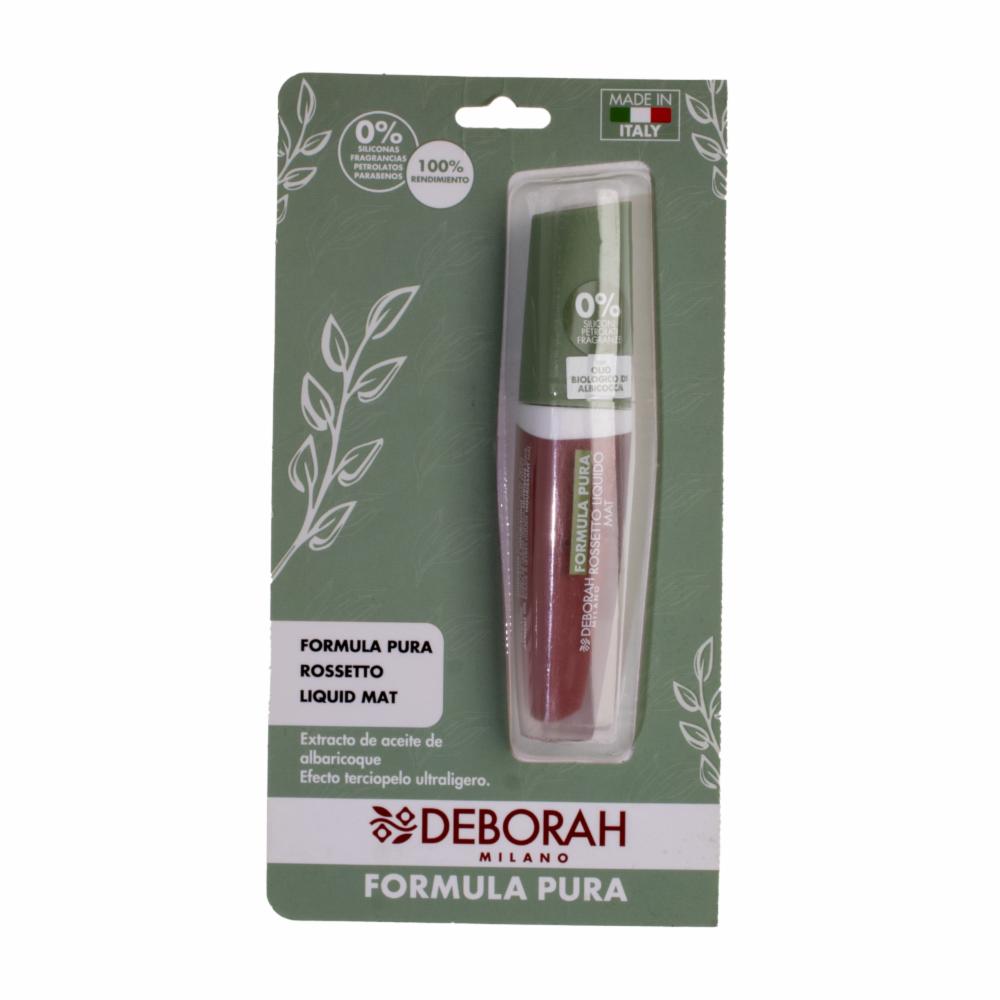 Labial Líquido Mate Fp Ross 02 DEBORAH 8 Ml - Supermaxi