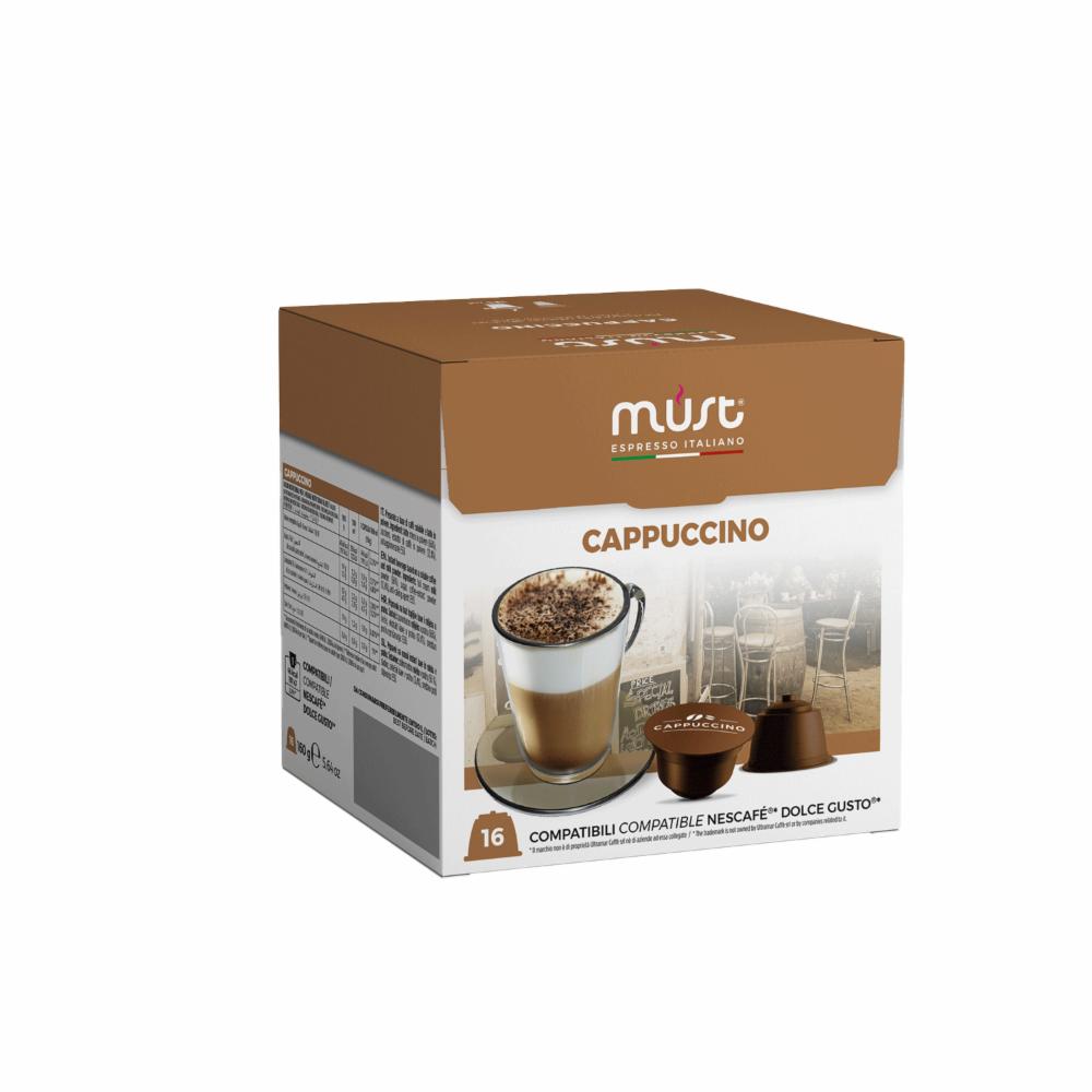 Café En Cápsulas Espresso Cappuccino MUST 160 G - Supermaxi