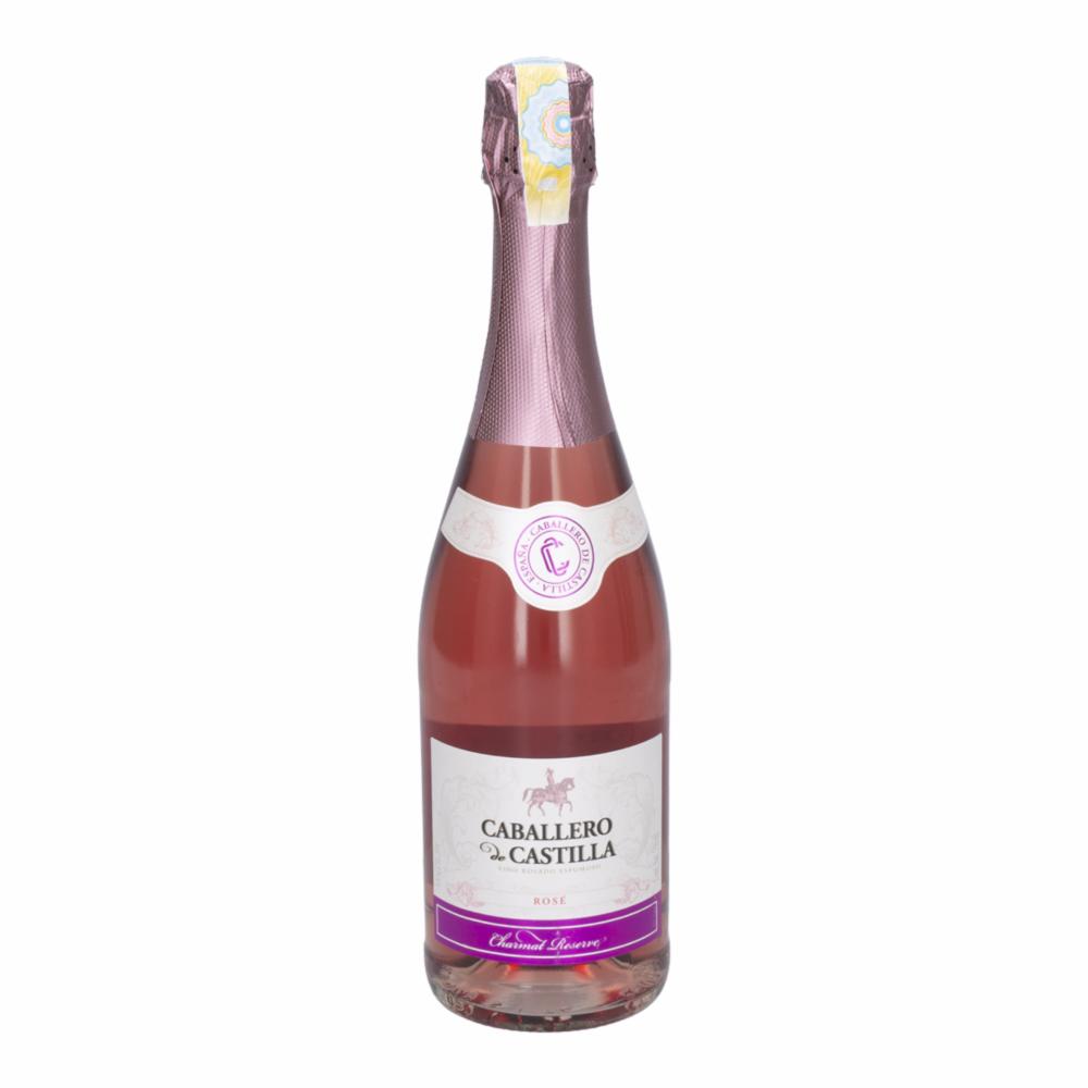 Vino Rosado Espumoso CABALLERO DE CASTILLA 750 Ml - Supermaxi