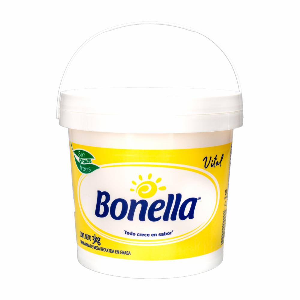 Margarina De Mesa Reducida En Grasa BONELLA 3000 G - Supermaxi