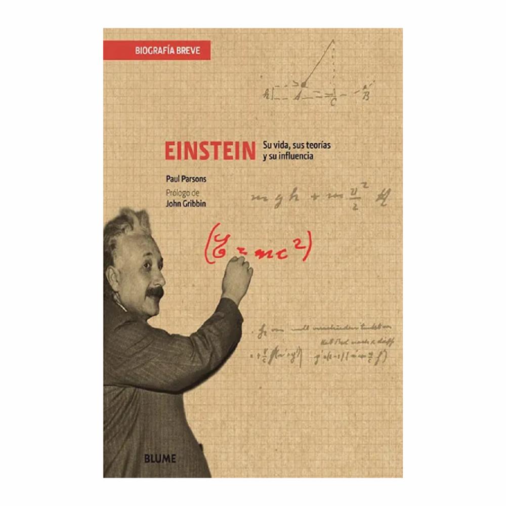 Libro Biografía Breve Einstein BLUME 160 Páginas - Supermaxi