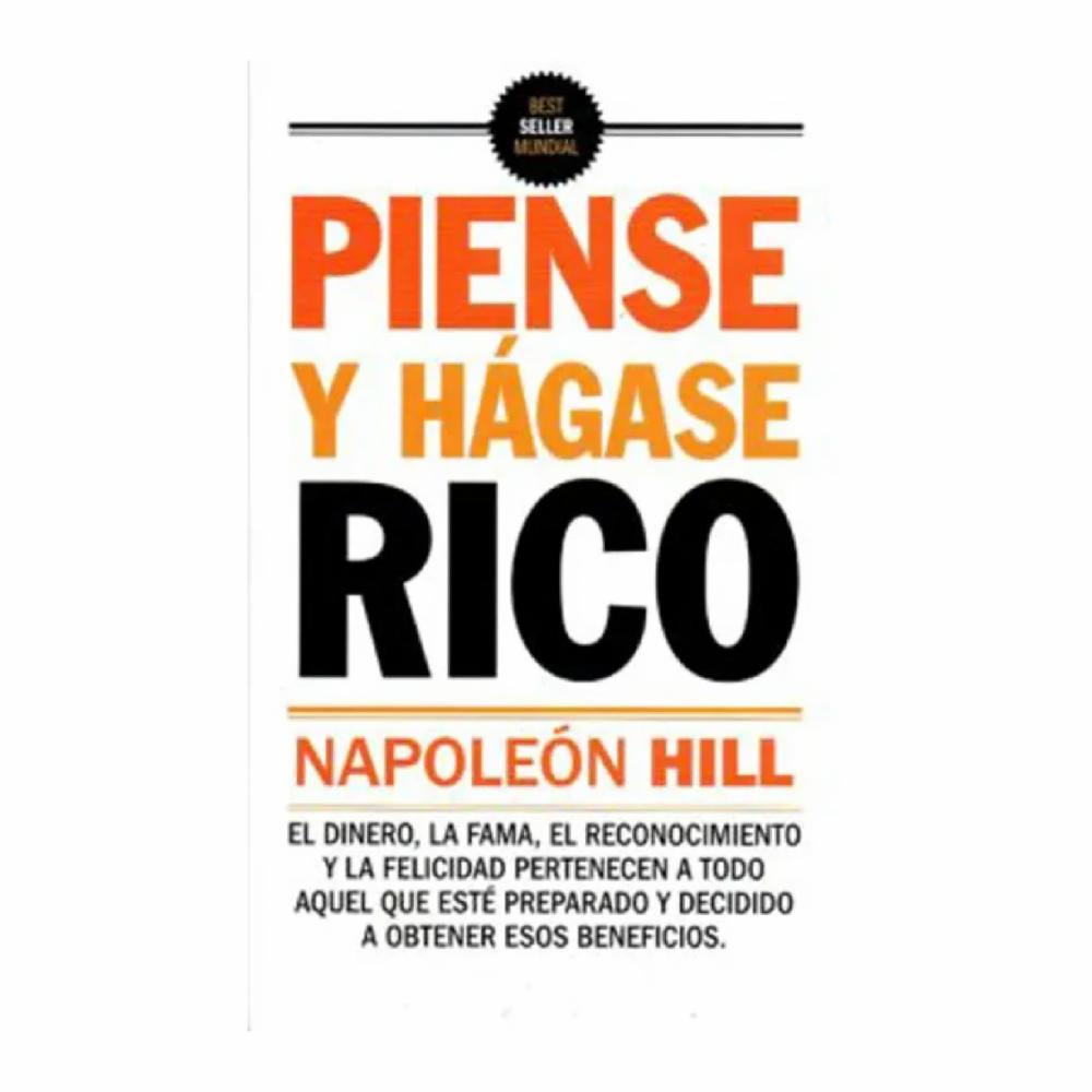 Piense Y Hágase Rico Hill Napoleón BIBLOK BOOK 286 Páginas - Supermaxi