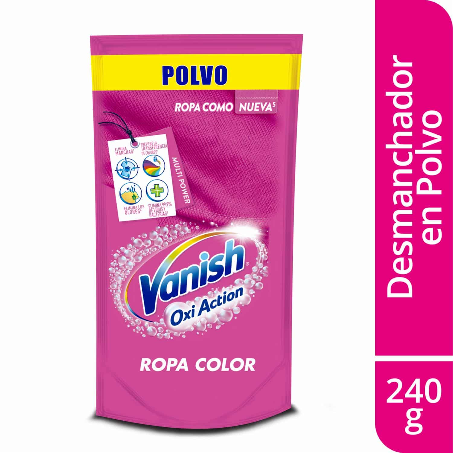 Quita Manchas Polvo Rosa Doy Pack VANISH 240 G - Supermaxi