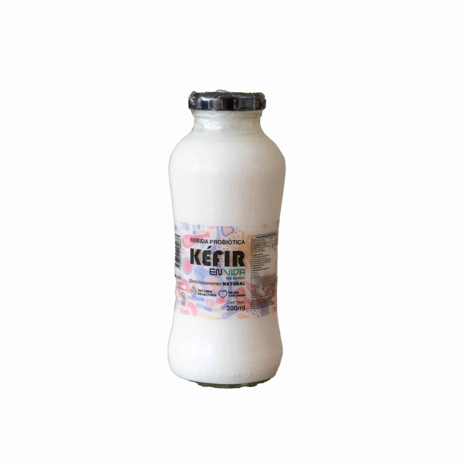 Kéfir Natural Bebida Priobiótica EN VIDA ME CUIDO 300 Ml - Supermaxi