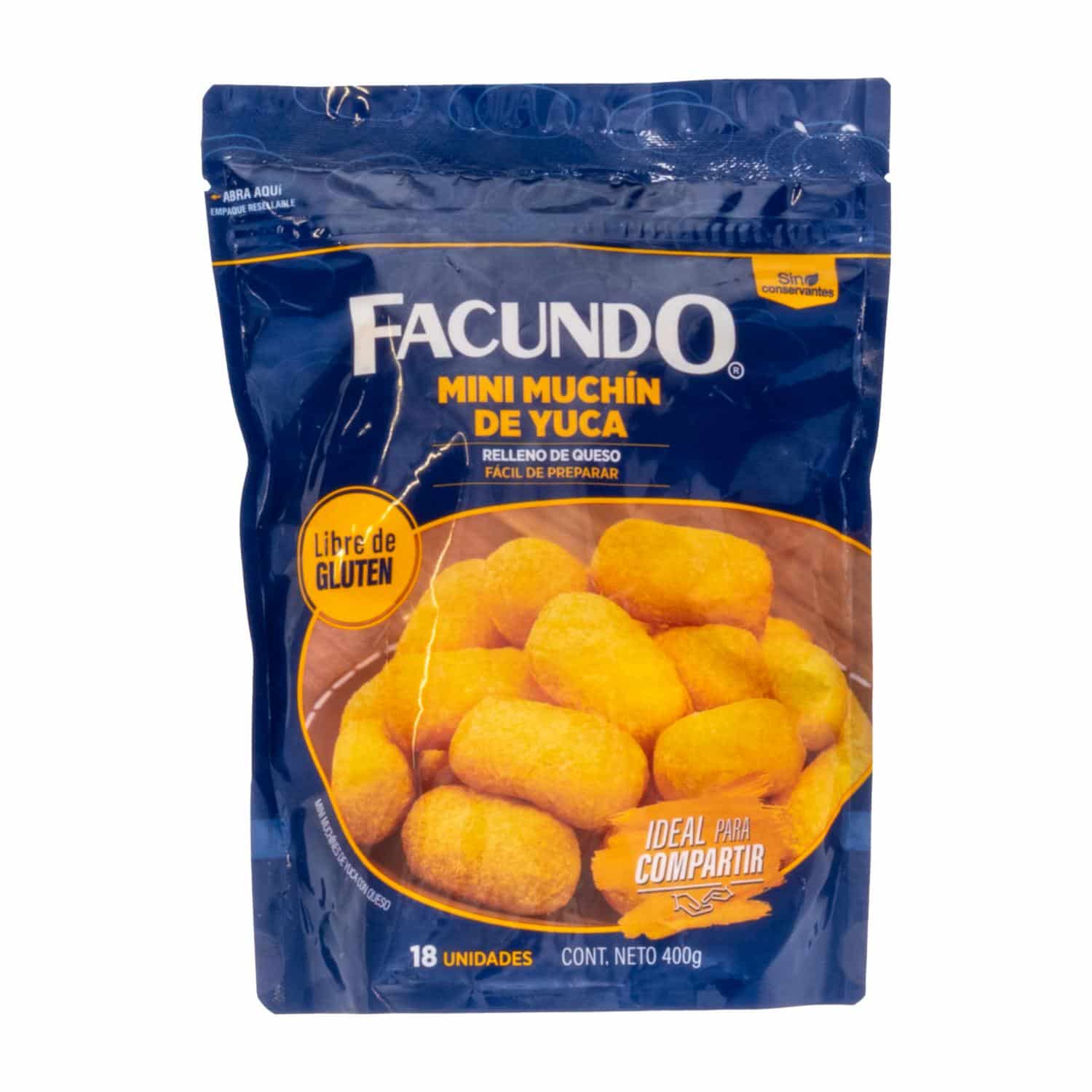 Mini Muchin De Yuca FACUNDO 400 G - Supermaxi