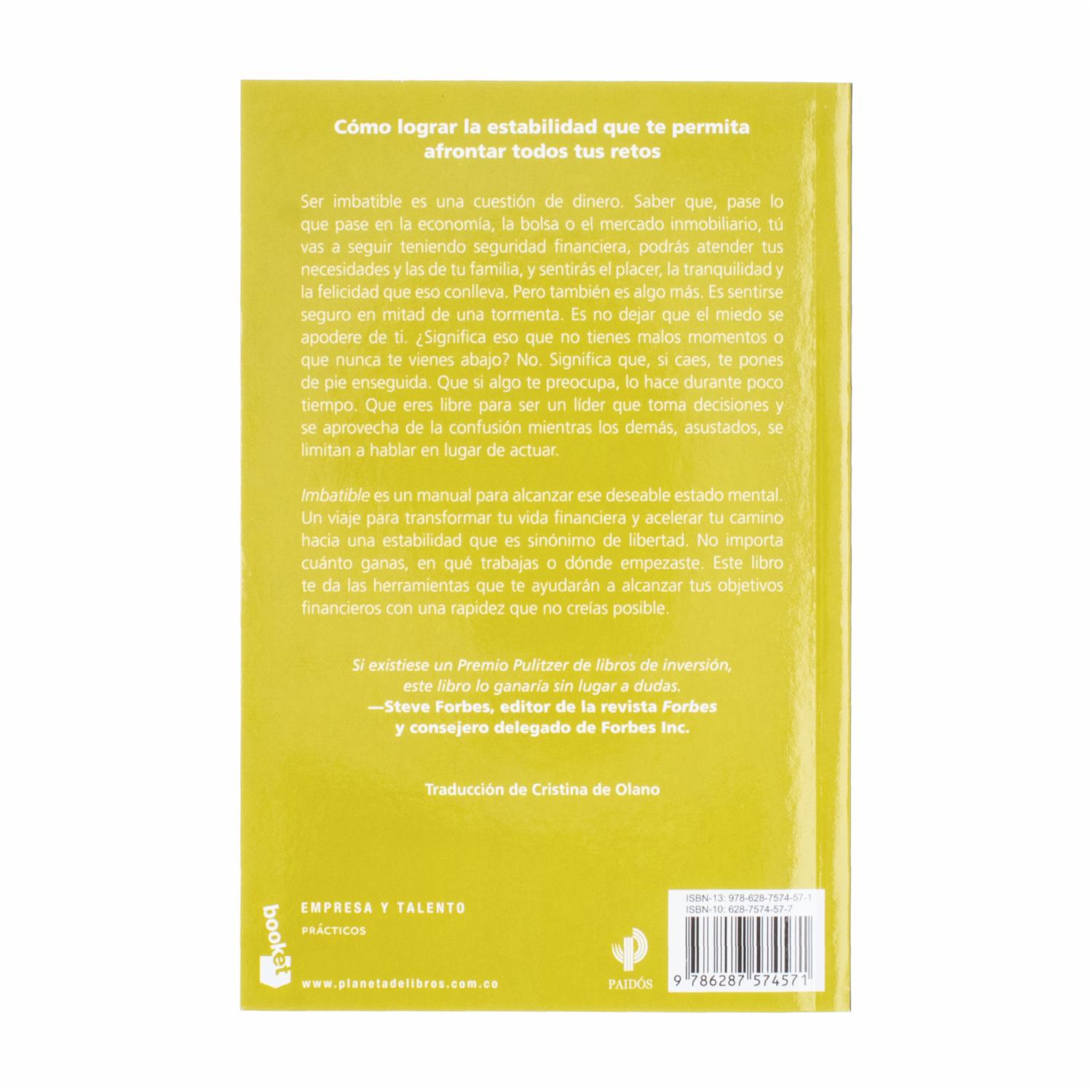 Libro Inquebrantabale MR.BOOKS 272 Páginas - Supermaxi