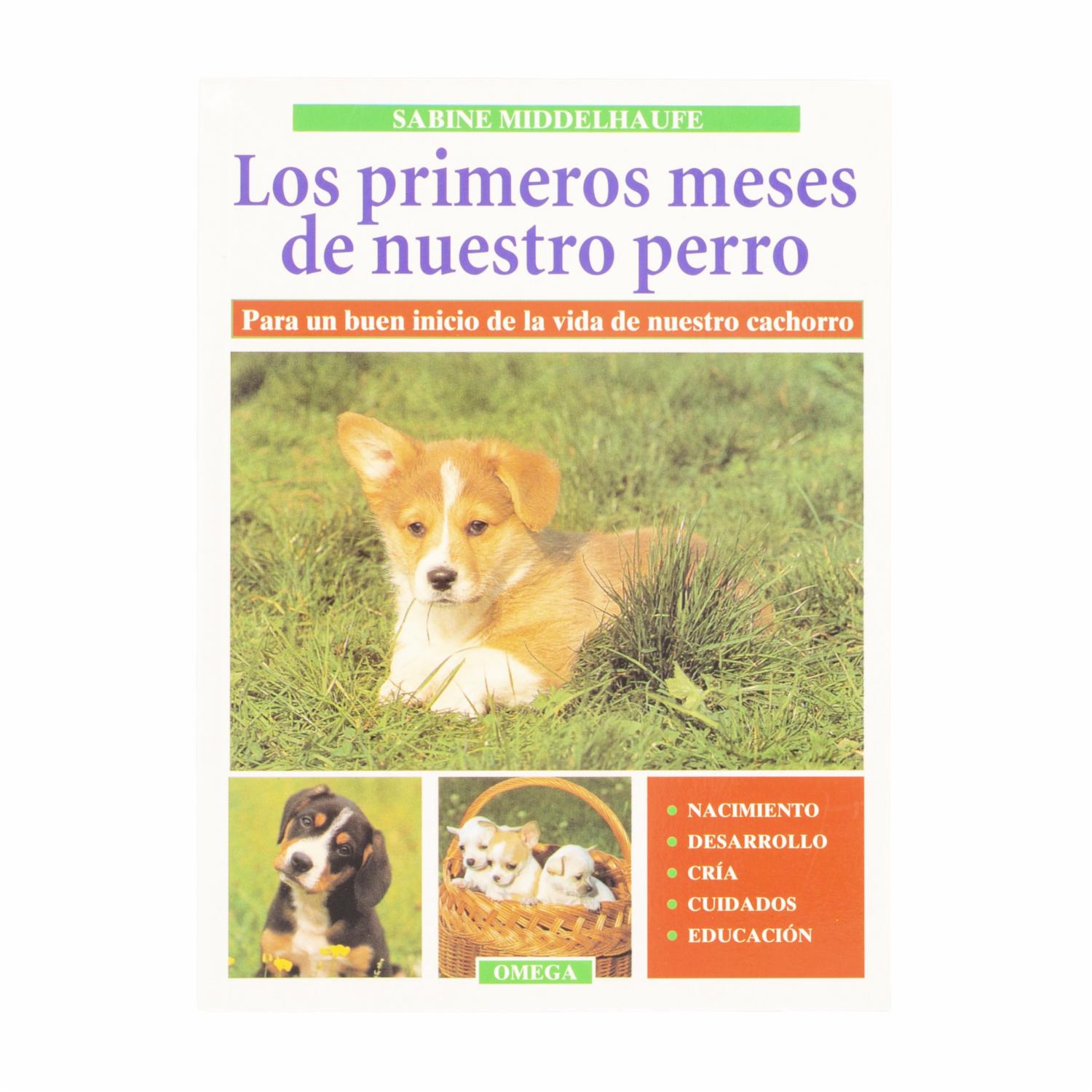 Libro Los Primeros Meses De Nuestro Perro OMEGA 72 Páginas - Supermaxi
