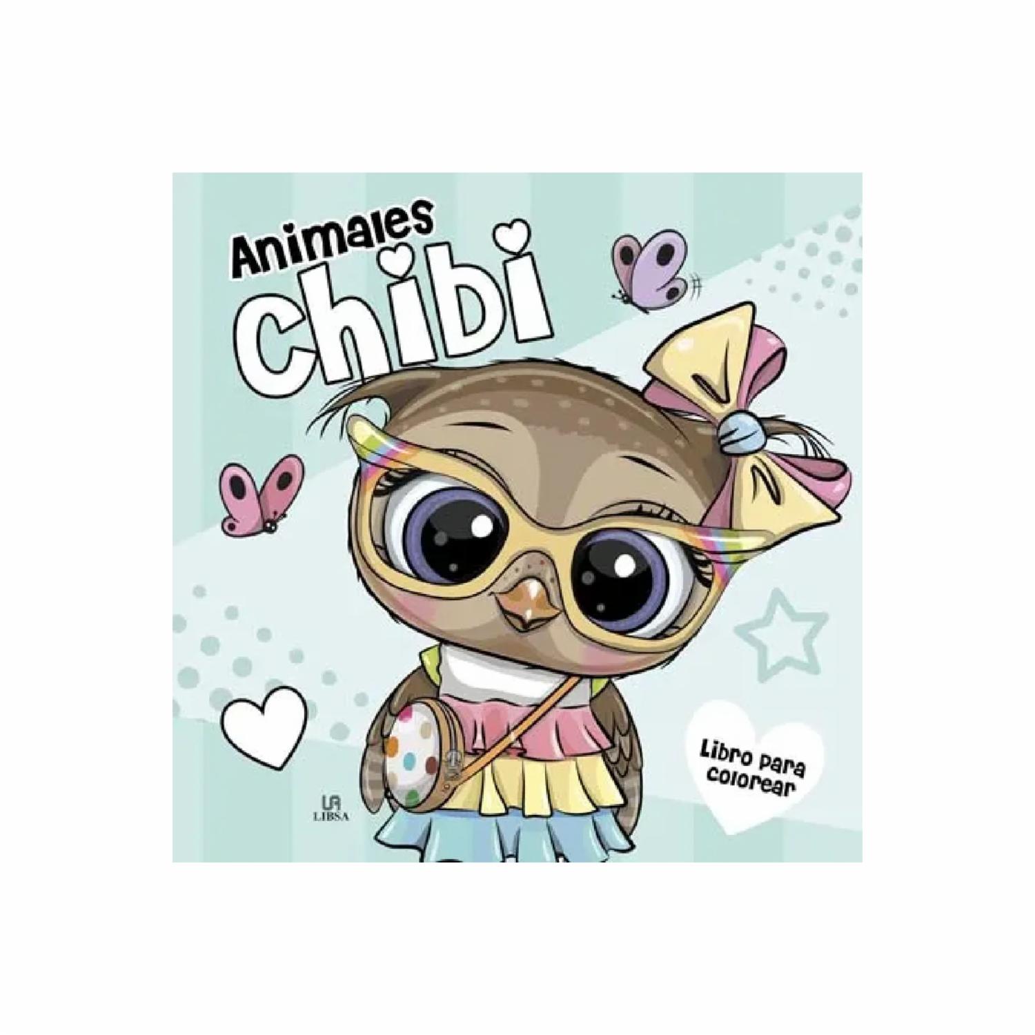Libro Animales Chibi LIBSA 35 Páginas - Supermaxi