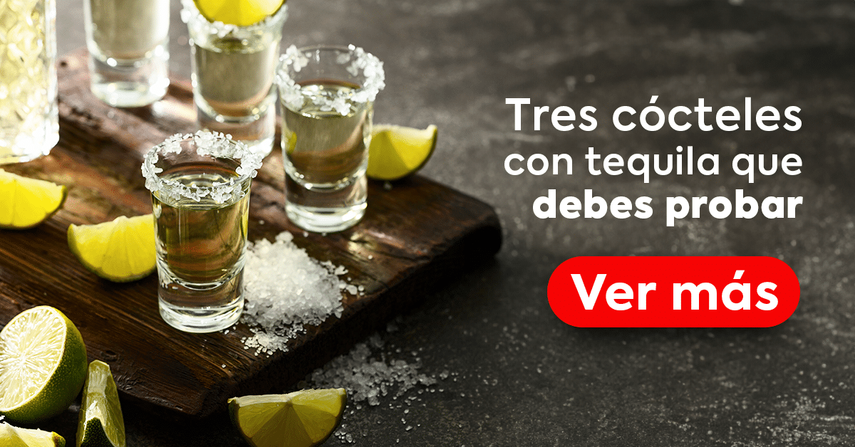 Tres cócteles para disfrutar el tequila
