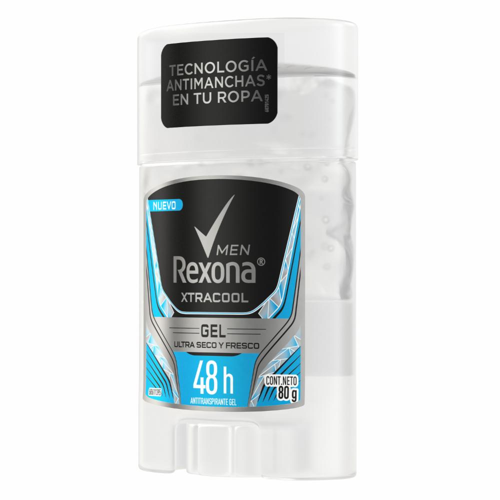 Desodorante En Gel Para Caballero Xtracool Sensor REXONA 80 G - Supermaxi