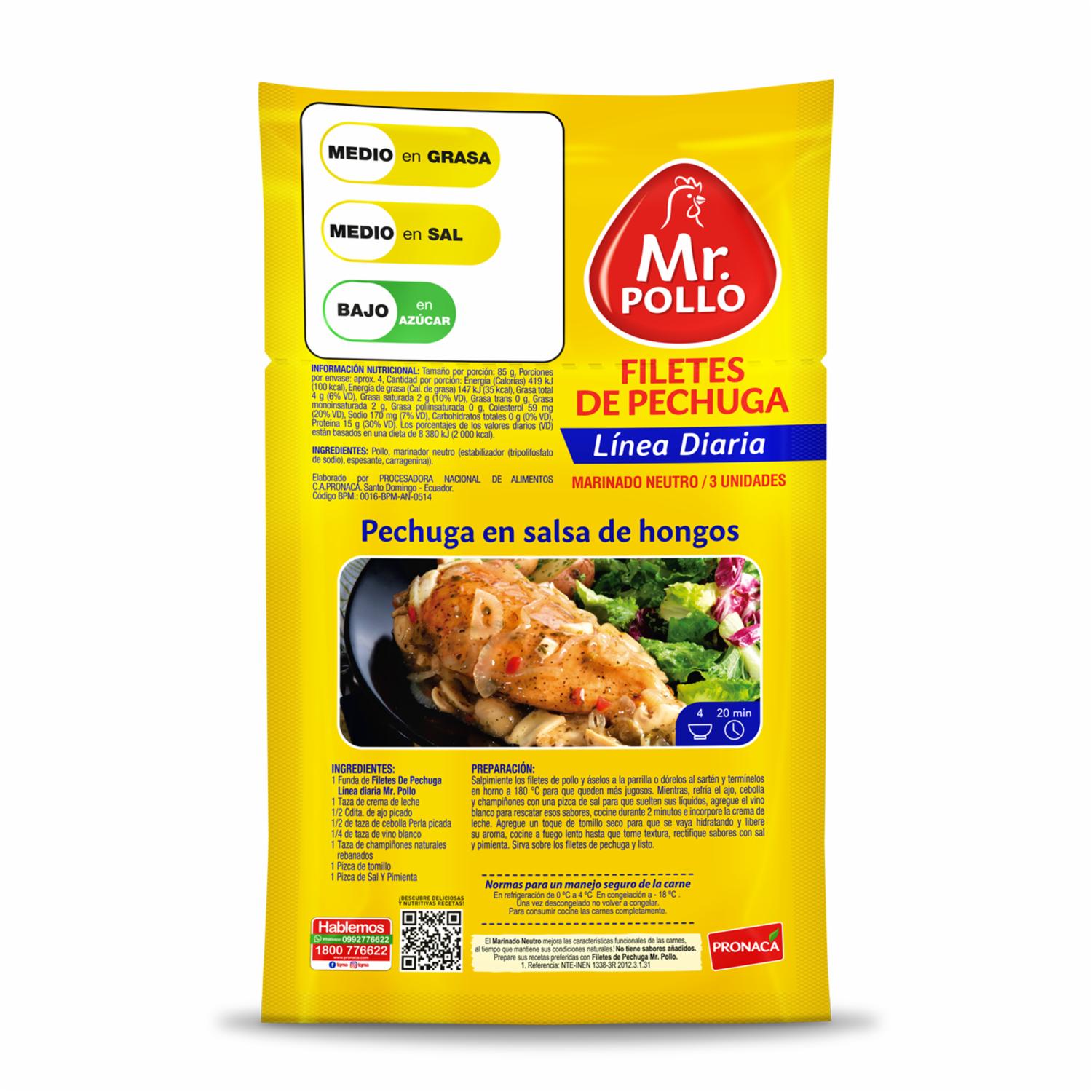 Filetes De Pechuga De Pollo MR. POLLO Al Peso - Supermaxi