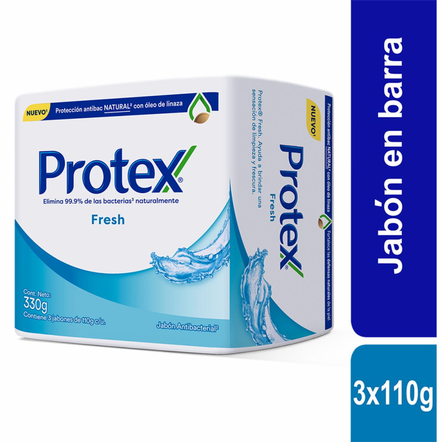 Jabón En Barra Fresh PROTEX 3 X 110 G - Supermaxi