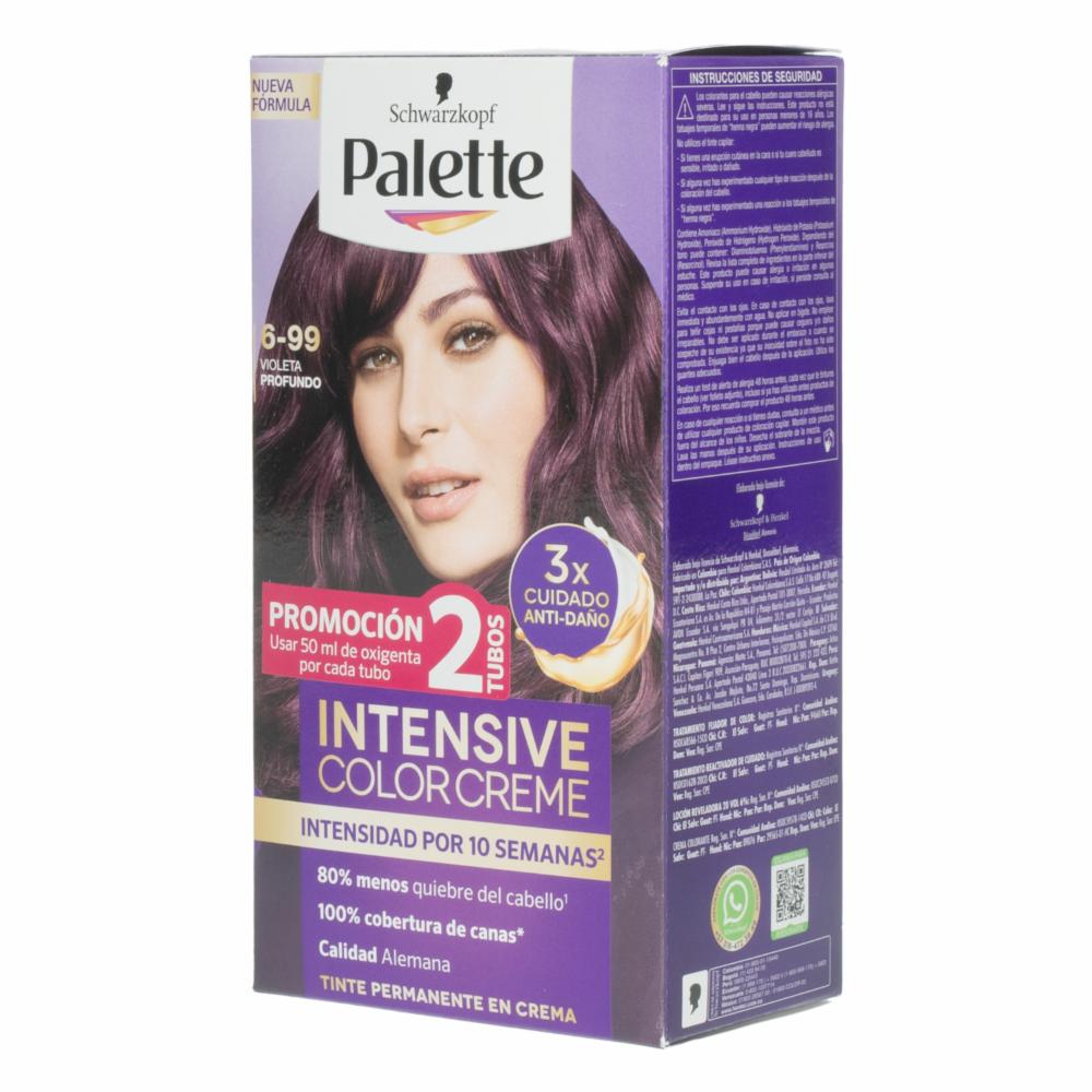 Tinte De Cabello PALETTE Color Violeta Prof 6-99 - Supermaxi