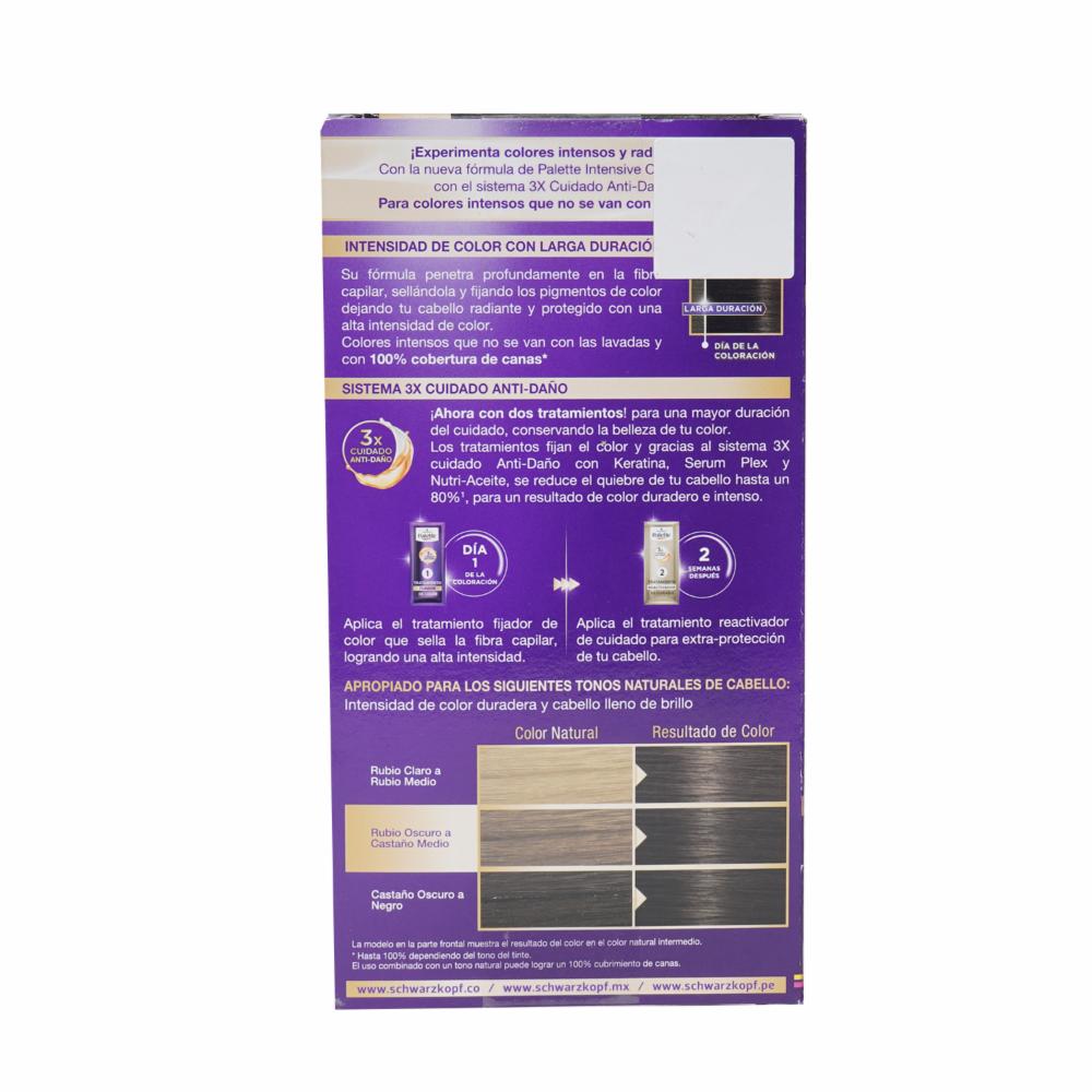 Tinte De Cabello PALETTE Color Castano Osc 3-0 - Supermaxi