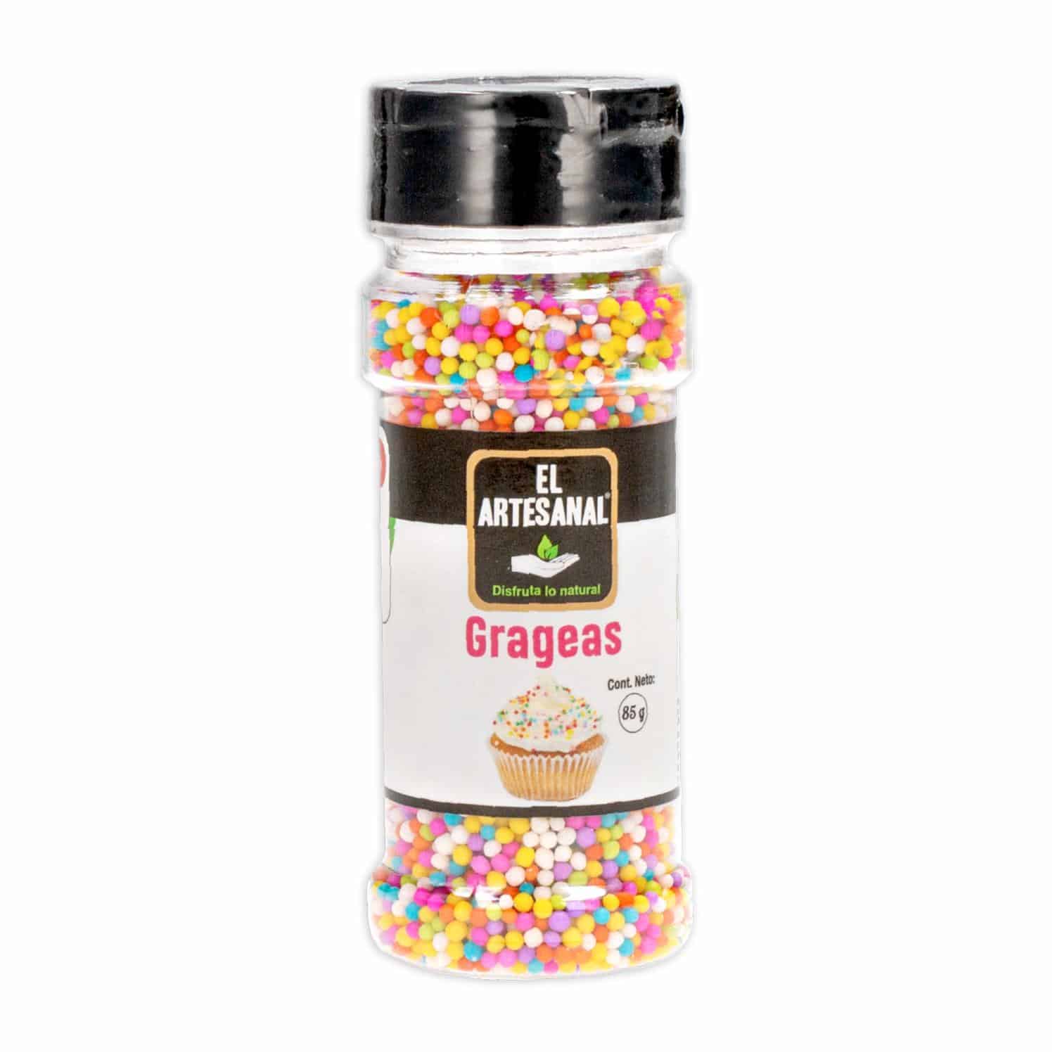 Grageas De Colores En Frasco EL ARTESANAL 85 G - Supermaxi