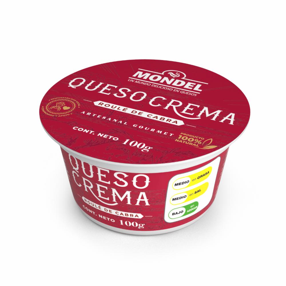 Queso Crema Roulé De Cabra MONDEL 100 G - Supermaxi