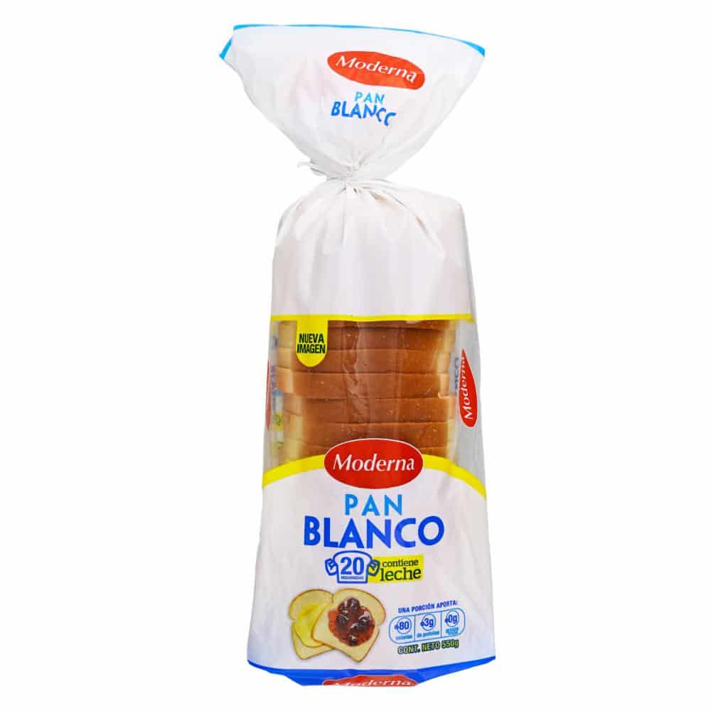 Pan Blanco Molde MODERNA Funda - Supermaxi