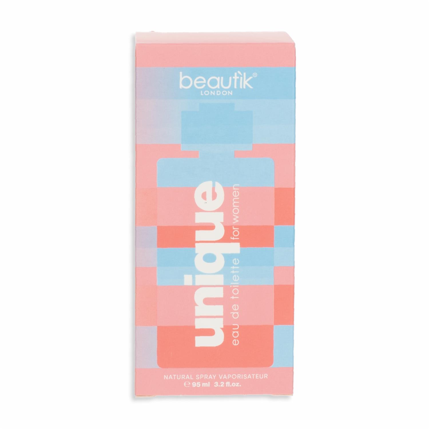Fragancia Para Dama Unique Women. BEAUTÌK LONDON Edt 95 Ml - Supermaxi