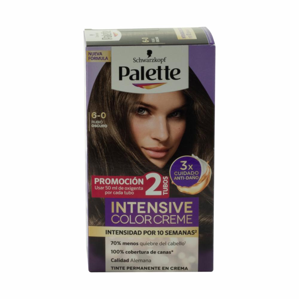 Tinte Capilar De Cabello PALETTE Color Rubio Osc 6-0 - Supermaxi