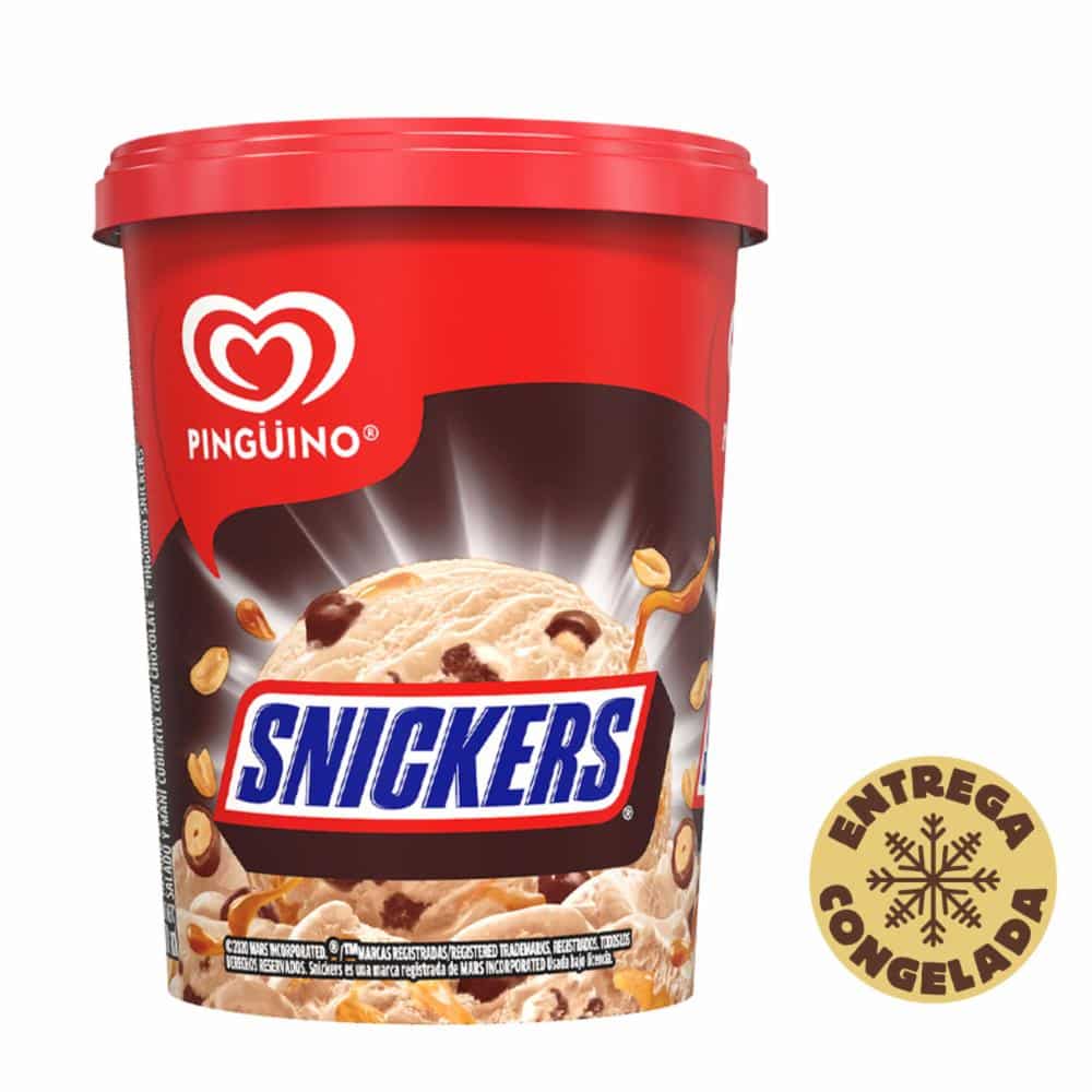 Helado Snickers PINGÜINO 900 Ml - Supermaxi