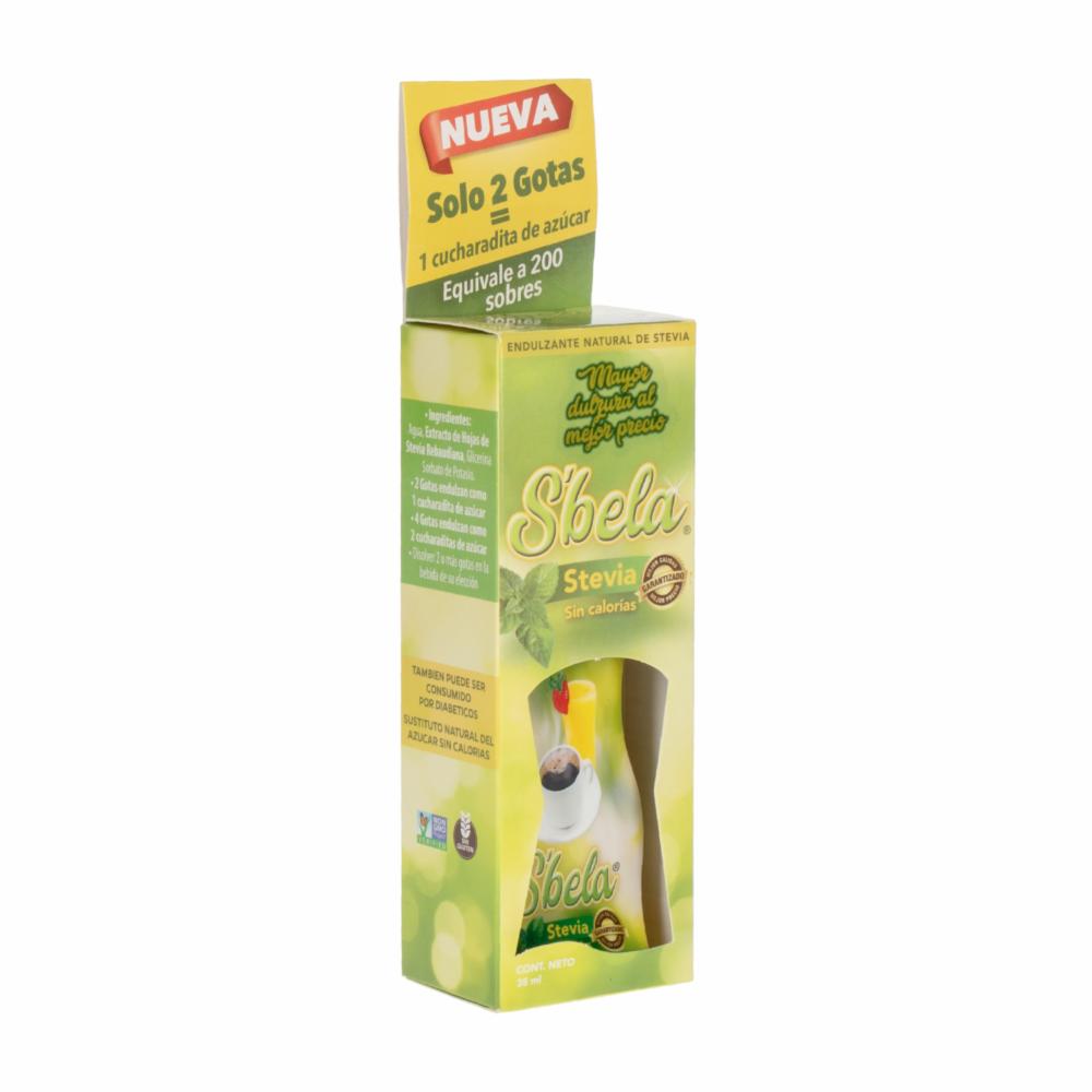Stevia Liquida SBELA 35 Ml - Supermaxi