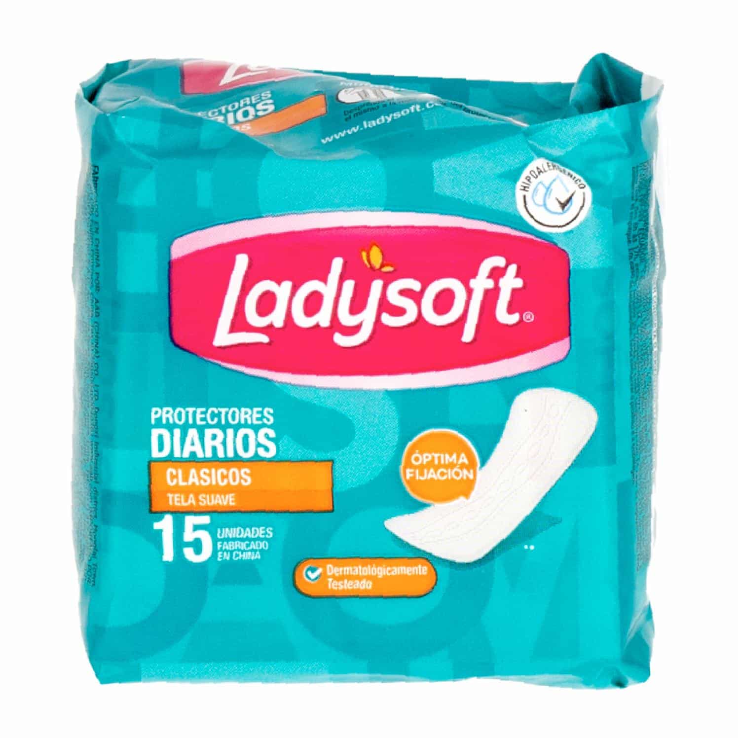 Protector Diario Clásico LADYSOFT X 15 Uds - Supermaxi