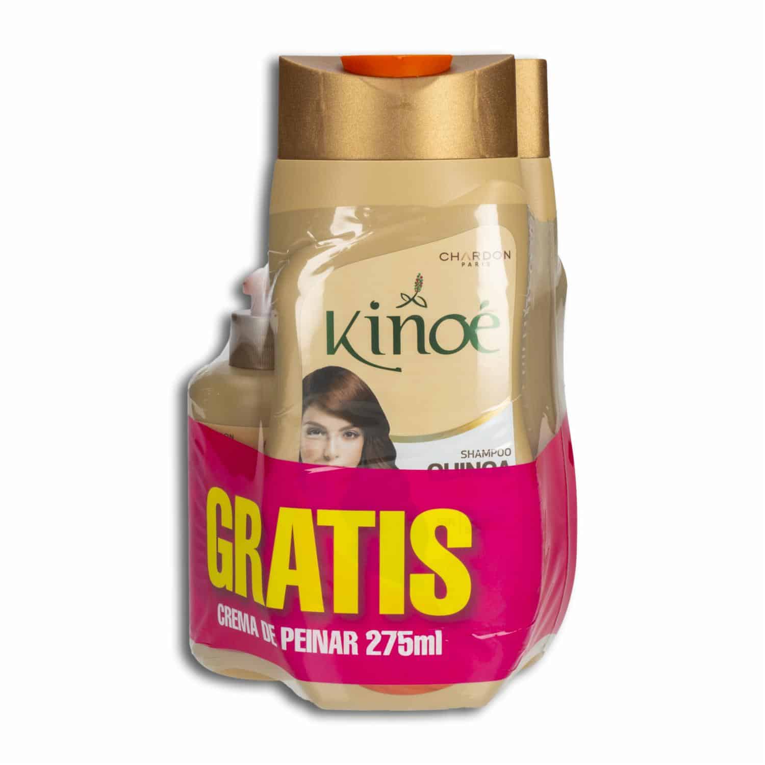 Shampoo De Cabello Con Aceite De Argán + Acondicionador KINOE 1355 Ml ...