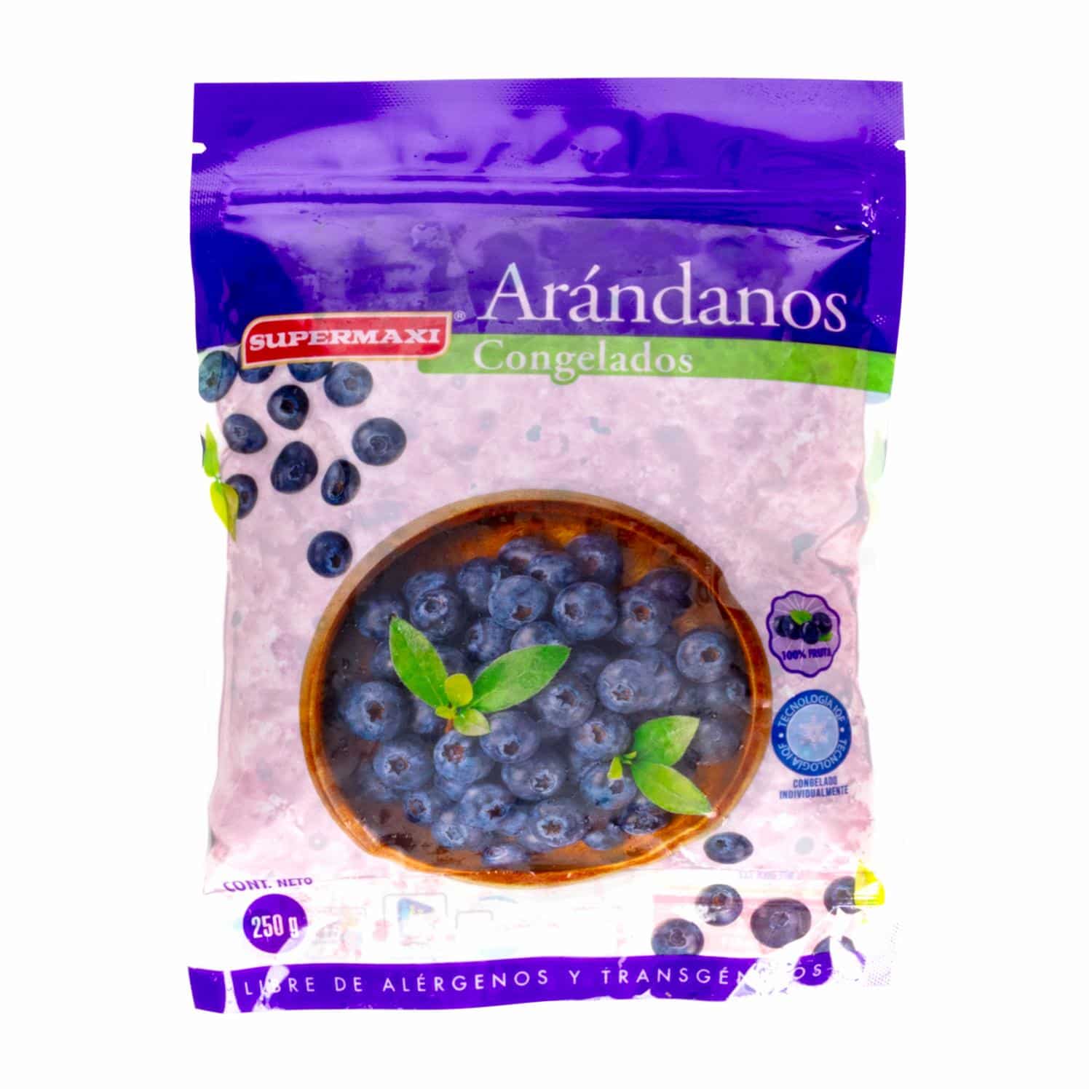 Arándanos Congelado SUPERMAXI 250 G - Supermaxi