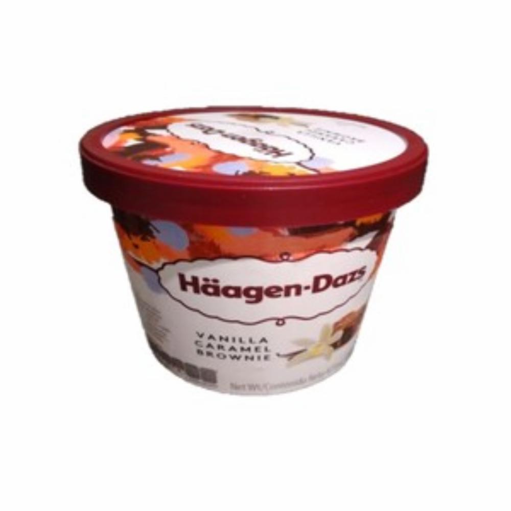 Helado Vainilla Caramelo Y Brownie HÄAGEN-DAZS 473 ml - Supermaxi