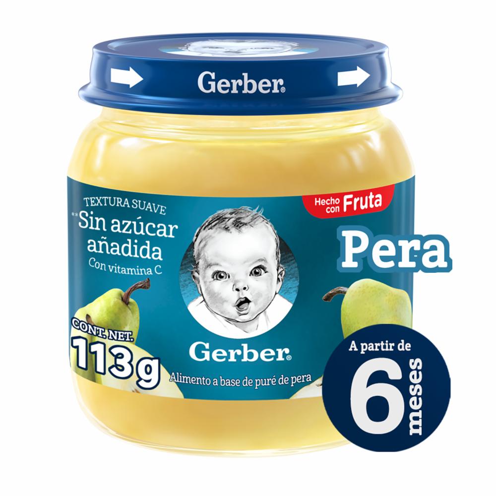 Compota De Pera En Frasco GERBER 114 G - Supermaxi