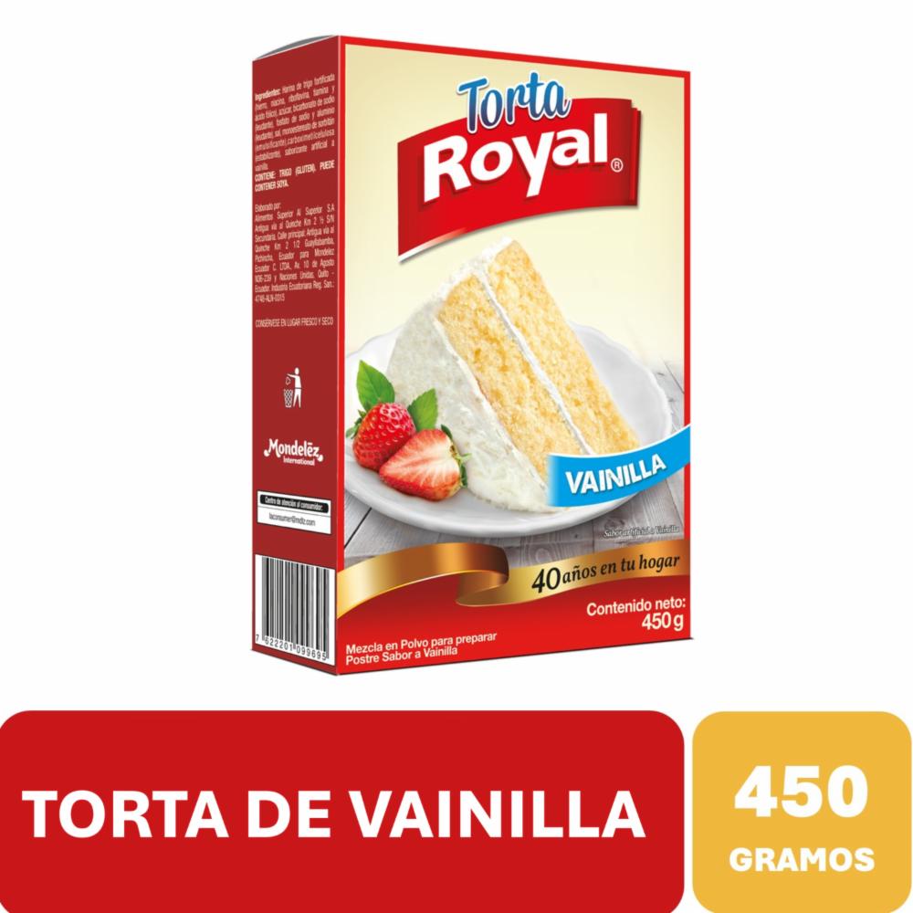 Torta De Vainilla Mezcla Para Preparar ROYAL 450 G - Supermaxi