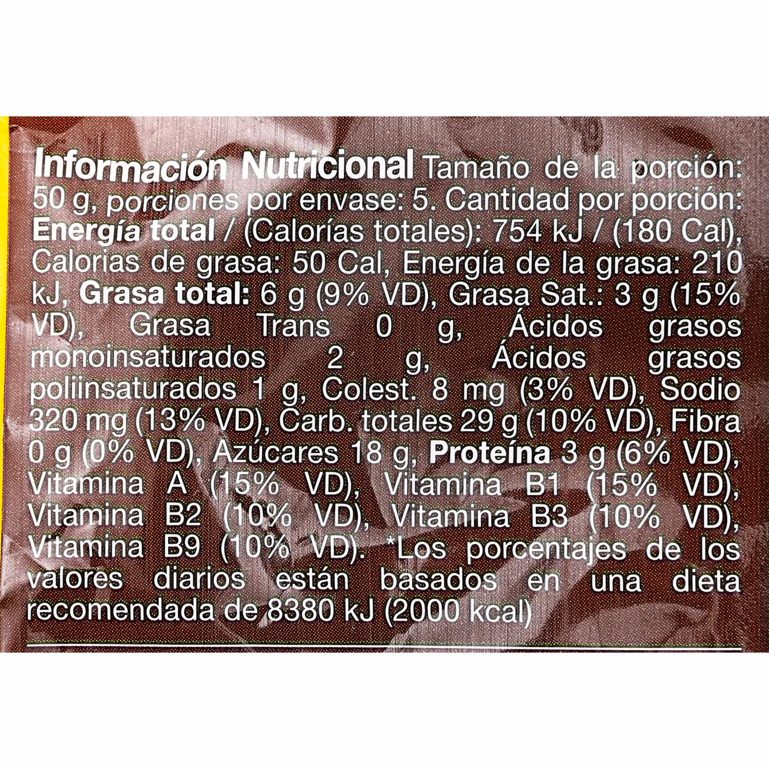 Pack Lunchi Chococake INACAKE! 50 G X5 - Supermaxi
