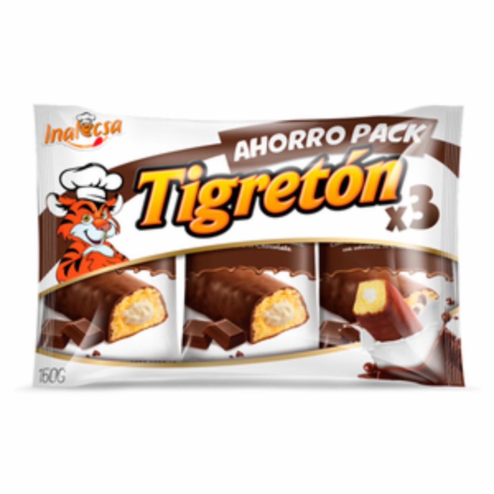 Pack De Pastelillos Tigretón INALECSA 150 G - Supermaxi