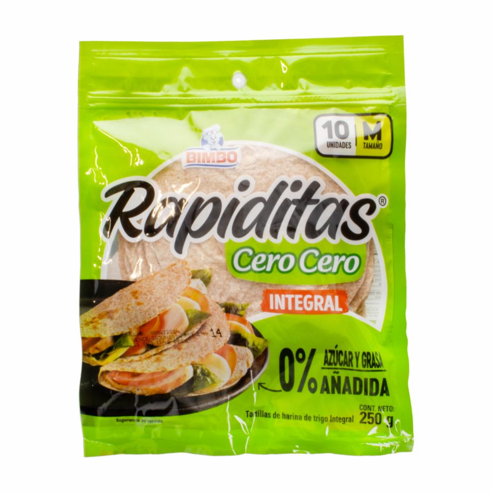 Rapiditas Cero Cero BIMBO 250 G - Supermaxi