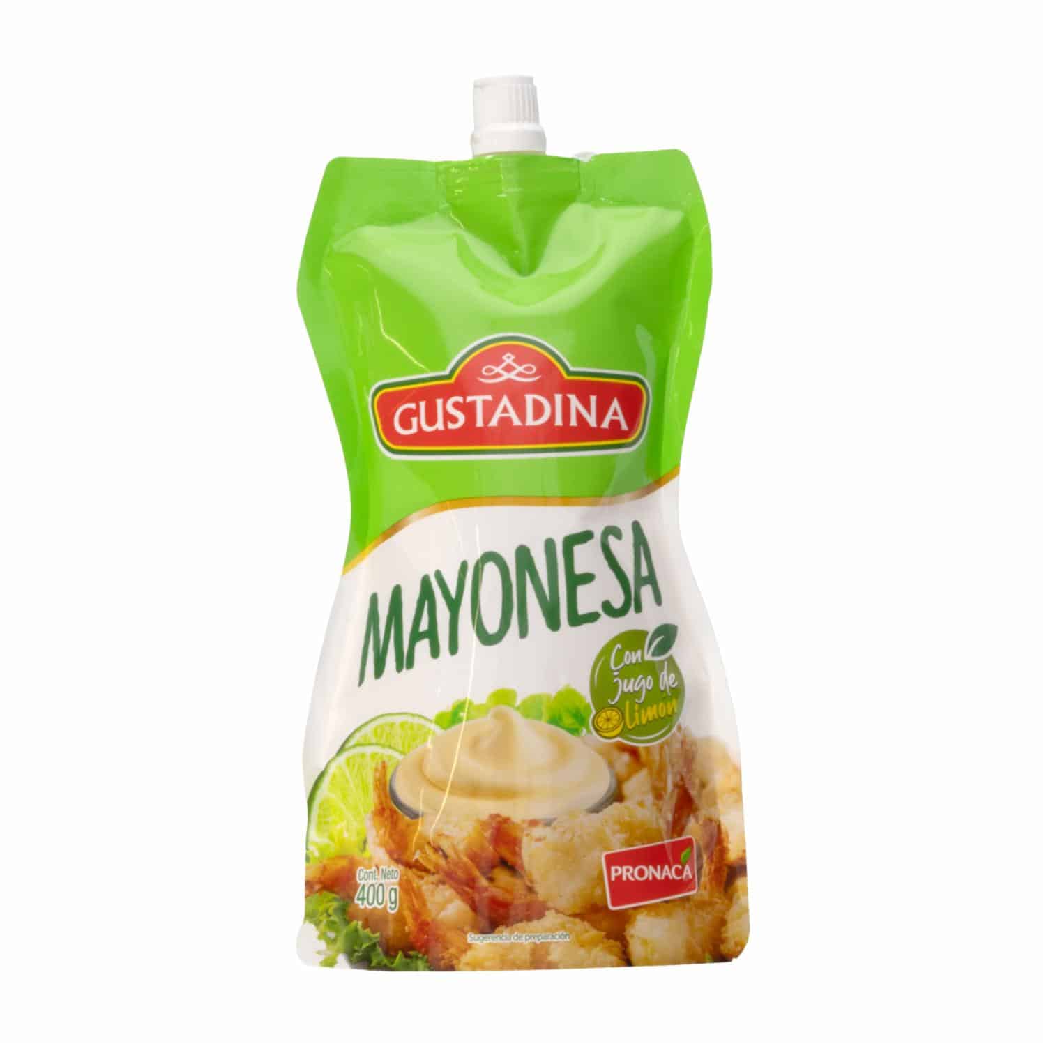 Mayonesa Con Jugo De Limón GUSTADINA 400 G - Supermaxi