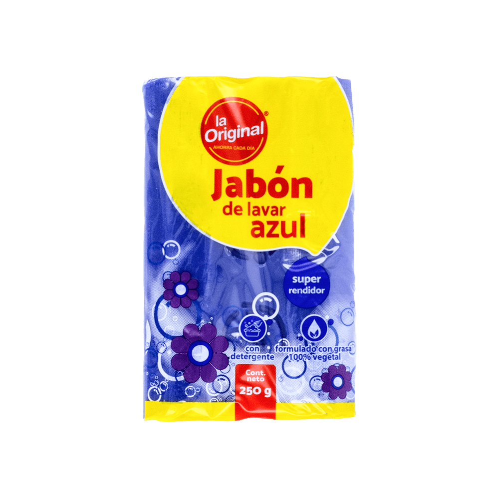 Jabón De Ropa Azul LA ORIGINAL 250 G - Supermaxi